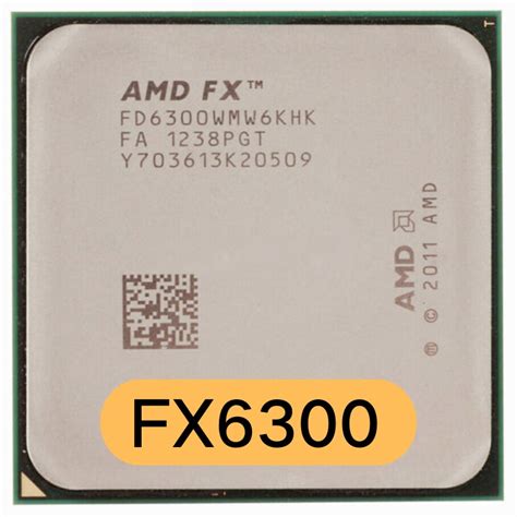 Amd Fx series Fx6300 Fx 6300 3 5 Ghz Processador Cpu De Seis Núcleos