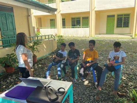 Classroom In A Shade Schools Division Of Surigao Del Norte