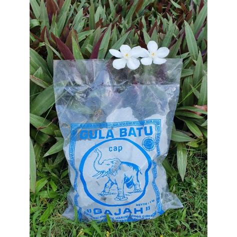 Jual Gula Batu Kristal Cap Gajah 1kg Shopee Indonesia
