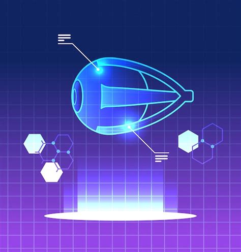 무료로 다운로드 가능한 가상 홀로그램 벡터 And 일러스트