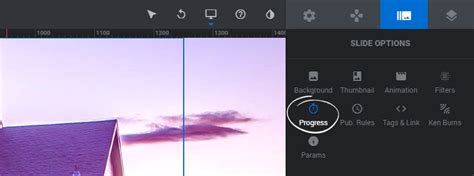 Slide Progress Slider Revolution