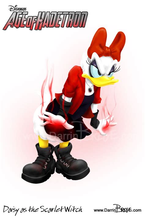 Daisy Duck Is The Scarlet Witch Disney Crossovers Daisy Duck Disney