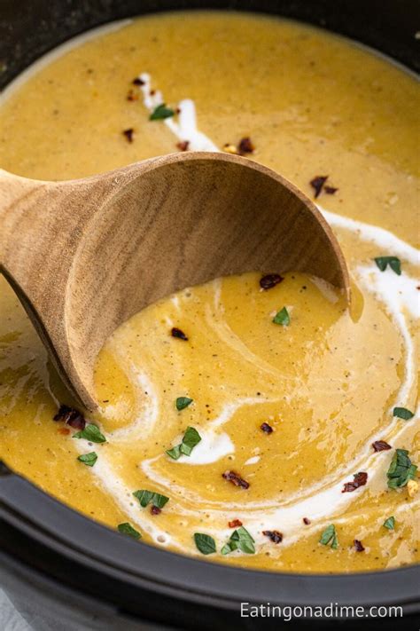 Crockpot Butternut Squash Soup Butternut Squash Soup Recipe
