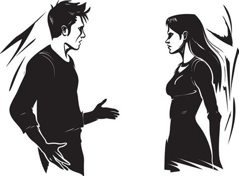 Discordant Diversion Iconic Graphic For Couples Diverted Discord Wrathful Surge Dynamic Emblem