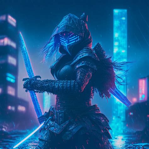 Azure Ninja Girl By Zealotxdrd On Deviantart