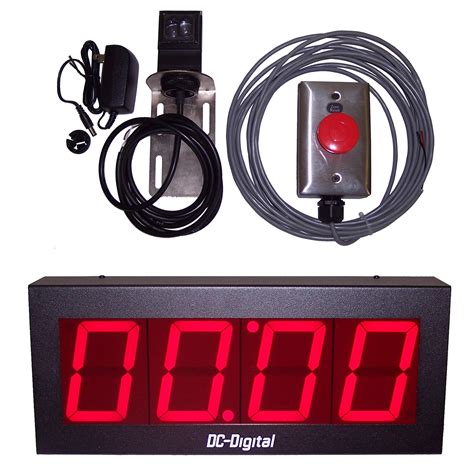 DC 40T UP PKG 4 0 Inch LED Digital Process Count Up Timer Package
