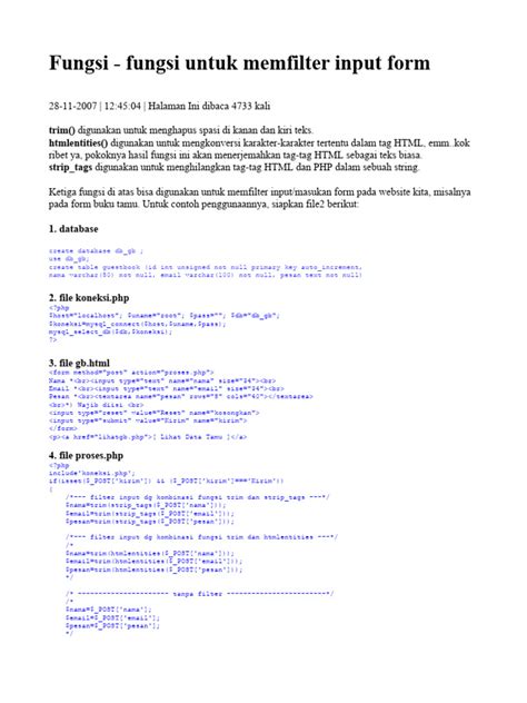 Fungsi Fungsi Php Pdf