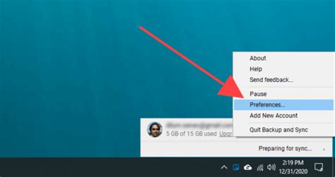 How To Change Google Drive Backup And Sync Folder Location