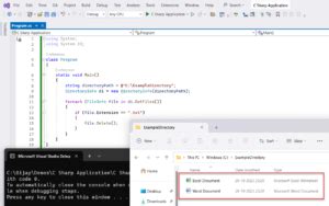 Delete All Files In A Directory With A Specific Extension In C Aspdotnethelp