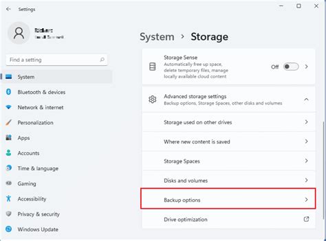 Backup Options