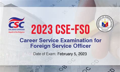 Civil Service Exam Ph 2023 Foreign Service Officer Examination Cse