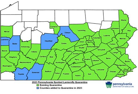 Spotted Lanternfly Map