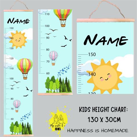 Hot Air Balloon Growth Chart My Sister And I