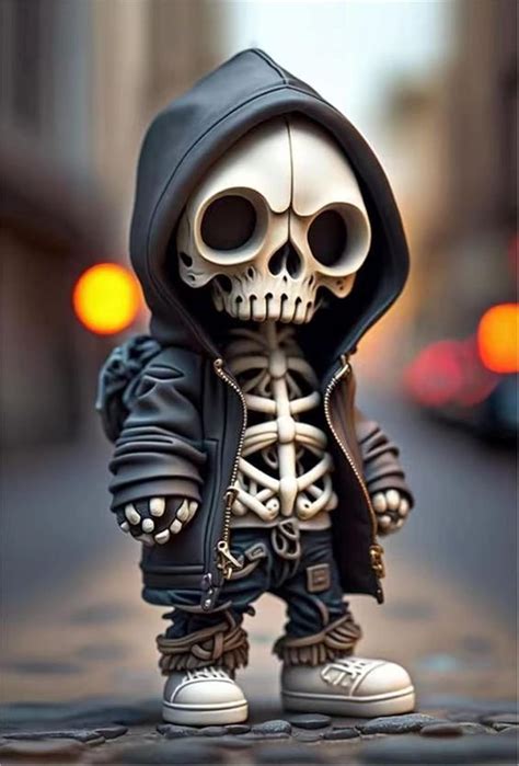 4pcs Skull Decorskeleton Figurineshorror Movie Garden