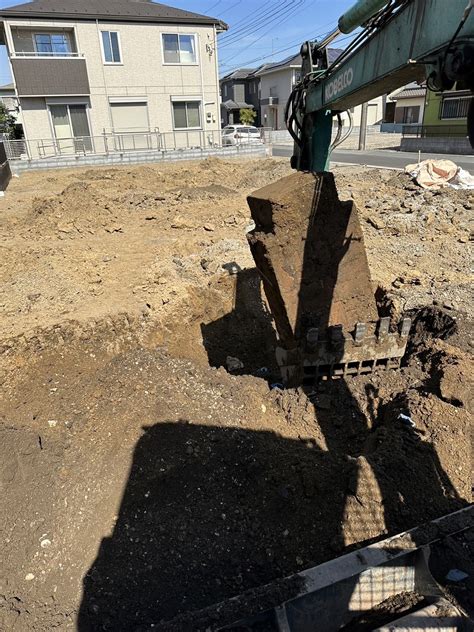 地中埋設物撤去工事