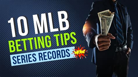 Master The Diamond Top 10 Things To Know About Betting On Baseball