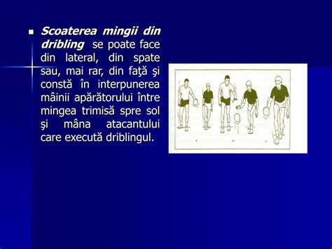 PPT IV 4 Ţinerea prinderea pasarea mingii scoaterea mingii de la adversar PowerPoint