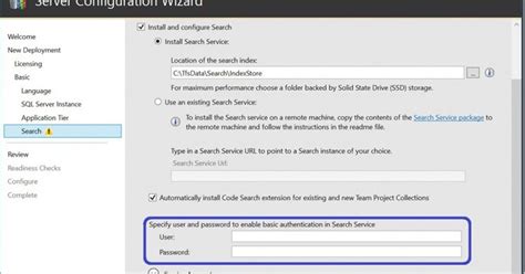 team foundation server 2018 update 3 securing search