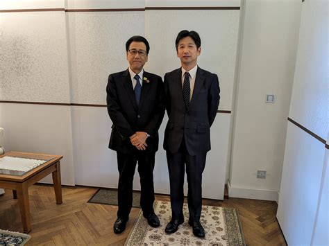 【総領事】秋元克広・札幌市長との面会 在ミュンヘン日本国総領事館