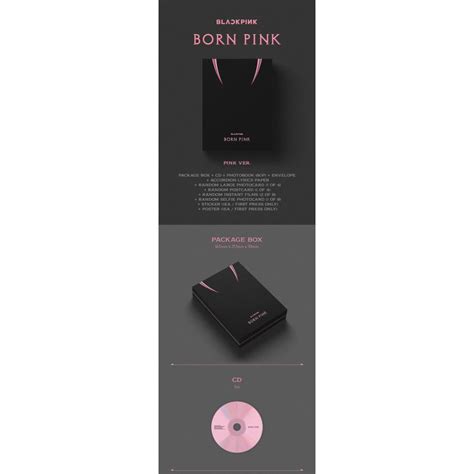 Blackpink 2nd Album Born Pink Box Set バージョン選択 Kstation 通販
