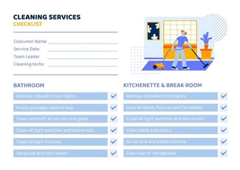 Design And Download This Creative Superclean Cleaning Services Checklist Template Cleaning