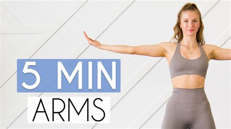 5 Min Toned Arms Workout No Equipment Women Provide
