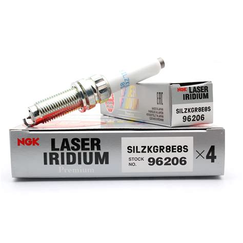 Ngk Laser Iridium High Ignitability Spark Plug Silzkgr8e8s 96206 For