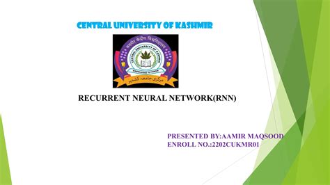 Deeplearning Recurrent Neural Networspdf