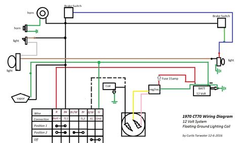 1977 Honda Ct70 Lighting Wiring Diagram Wiring Diagram Pictures