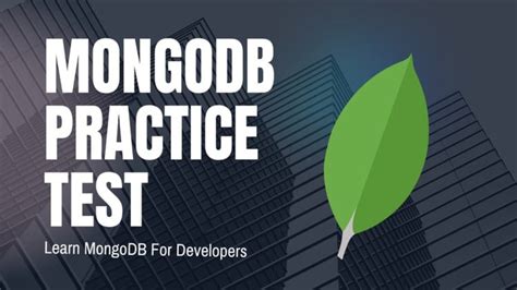 MongoDB Advanced Practice Test Free Online Courses With Certificates