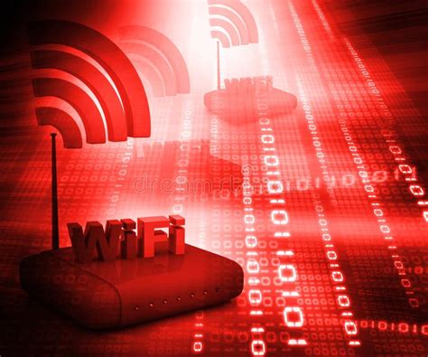 Wifi Internet Router Switch Modem Stock Illustration Illustration Of Firewall Adsl 50736688