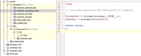 Composer不会更新自动加载名称空间php Csdn问答