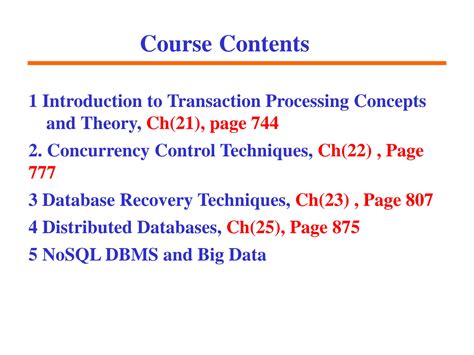 Solution Introduction To Transaction Processing Concepts And Theory