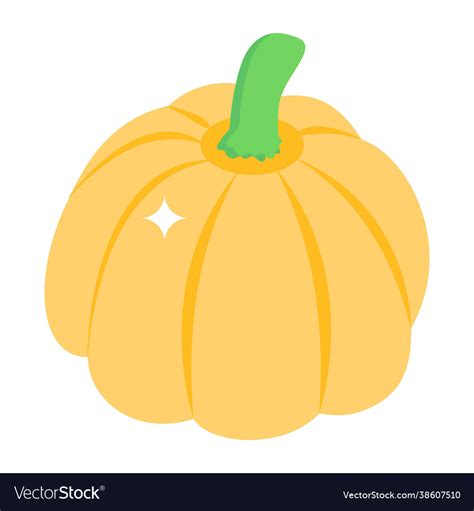 Pumpkin Royalty Free Vector Image Vectorstock