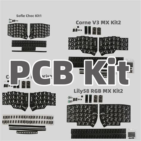 Corne Kit Ergo Kit Kit Split Keyboard Kit Sofle Kit Pcb Kit