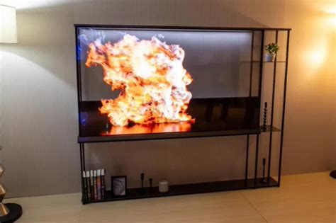 LG Unveils Groundbreaking Wireless Transparent OLED TV Revolutionizing Home Entertainment