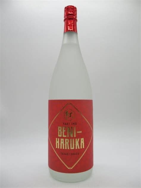 Jp 田崎酒造 Tasaki Yaki Imo Beni Haruka 紅はるか 焼き芋焼酎 25度 1800ml