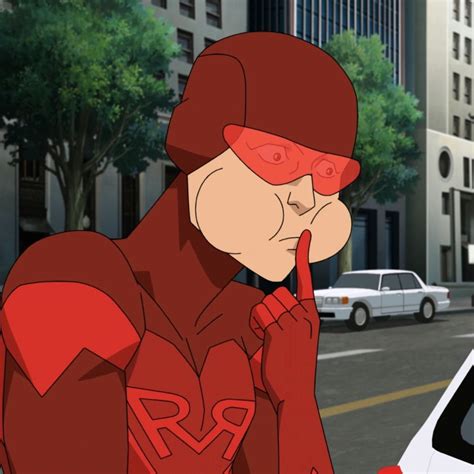 Red Rush Invincible Comic Title Card Image Comics