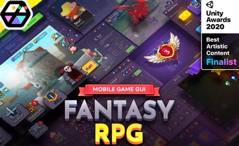 unity 奇幻角色扮演游戏 gui pro fantasy rpg cgais