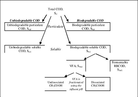 Influent Primary Sewage Sludge Cod Fractionation For The Steady State