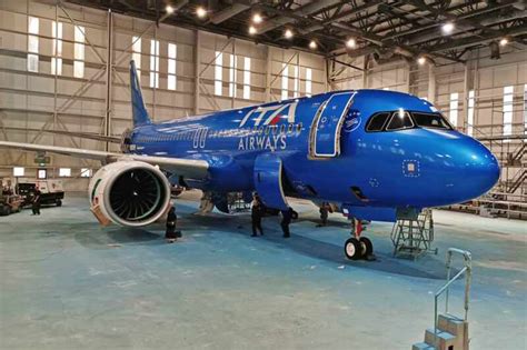 ITA Airways Unveils Its First Airbus A320neo Air Data News