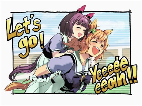 Taiki Shuttle And Nishino Flower Umamusume Drawn By Okachi Danbooru
