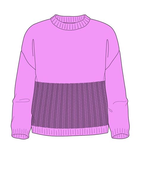 Free Drop Shoulder Sweater Knitting Pattern Dk 8 Ply Regular Fit