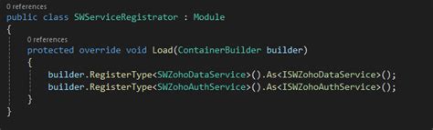 Service Added Using Dependency Injection Always Returns Null Community