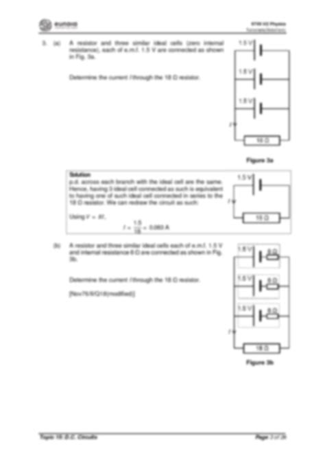 SOLUTION Electrical Circuits Tutorial Solution Studypool