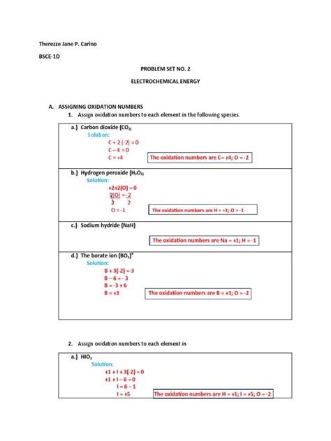 problem solving 2 pdf redox chemical compounds