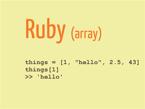 Python For Ruby Programmers Speaker Deck