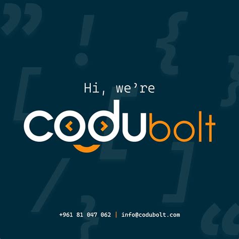 Were Launching Our Coding Academy Codubolt Bryan Youssef