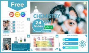 Chemistry Lesson Template PowerPoint Templates And Google Slides