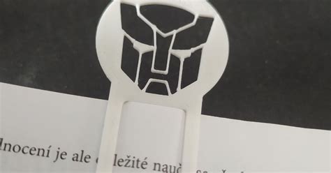 Transformers Bookmark By Zoubkyn Download Free Stl Model